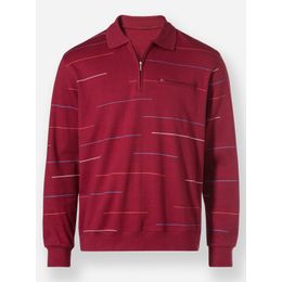 Marco Donati Herren Sweatshirt, dunkelrot, Gr&ouml;&szlig;e 44/46