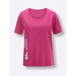 feel good Damen Shirt, fuchsia, Gr&ouml;&szlig;e 36/38