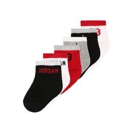 Jordan Socken Jungen Gr&ouml;&szlig;e 15 grau / rot / schwarz / wei&szlig;
