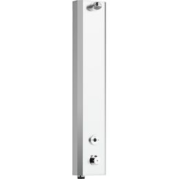Mora tronic Duschpaneel WMS, mit Thermostat, Anschluss v. hinten Netzanschluss