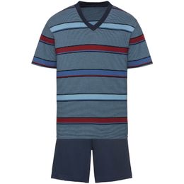 w&auml;schepur men Herren Shorty, marine-rot-gestreift, Gr&ouml;&szlig;e 52/54