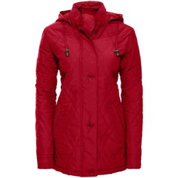WITT Damen Outdoorjacke wind- und wasserabweisend, rot, Gr&ouml;&szlig;e 54