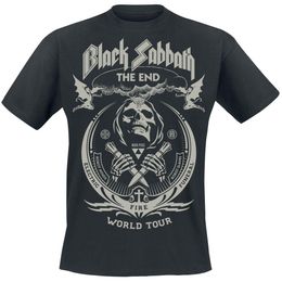 Black Sabbath The End Grim Reaper T-Shirt schwarz in 3XL 121874007
