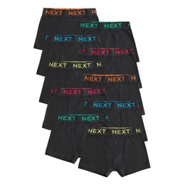 next Boxershorts Jungen Gr&ouml;&szlig;e 116 blau / gelb / gr&uuml;n / rot / schwarz
