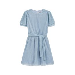 WE Fashion Kleid M&auml;dchen Gr&ouml;&szlig;e 158/164 taubenblau