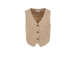 WE Fashion Weste Damen Gr&ouml;&szlig;e XXS/XS beige