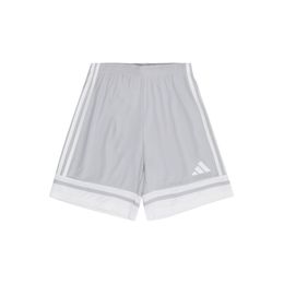 adidas Performance Sportshorts 'Squadra 25' Jungen Gr&ouml;&szlig;e 140 hellgrau / wei&szlig;