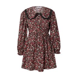 Miss Selfridge Petite Kleid Damen Gr&ouml;&szlig;e 32 rosa / blutrot / schwarz / wei&szlig; Winterkleid