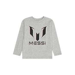 GAP Shirt 'MESSI' Jungen Gr&ouml;&szlig;e 86/92 graumeliert / pastellpink / schwarz / wei&szlig;