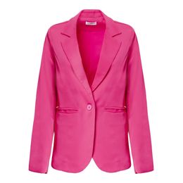 Influencer Blazer ' Lapel collar blazer ' Damen Gr&ouml;&szlig;e 38 beige / pink