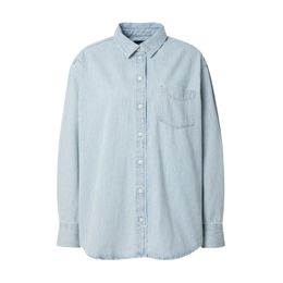 GAP Bluse Damen Gr&ouml;&szlig;e XS hellblau / wei&szlig;