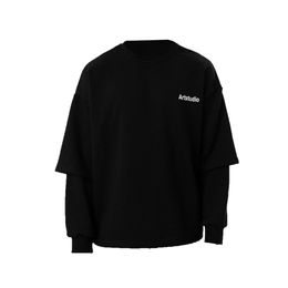 Dandalo Sweatshirt Herren Gr&ouml;&szlig;e M schwarz / wei&szlig;