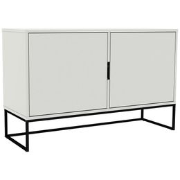 Xxxl Kommode Lipp , Weiß , Holzwerkstoff , 2 Fächer , 118x76x43 cm , Typenauswahl, Beimöbel erhältlich , Wohnzimmer, Kommoden & Sideboards, Kommoden