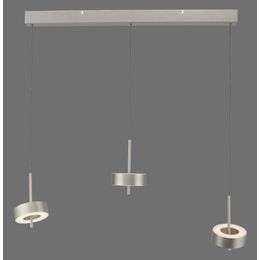 Paul Neuhaus Q-Rotate Pendelleuchte LED Silber, 3-flammig, Fernbedienung