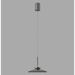 Paul Neuhaus PURE Moon Pendelleuchte LED Grau, 2-flammig
