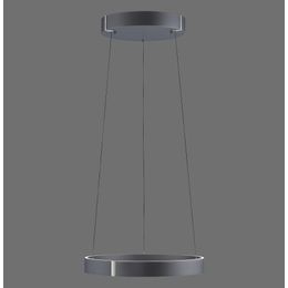 Paul Neuhaus PURE E-Clipse Pendelleuchte LED Grau, 2-flammig, Fernbedienung