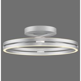 Paul Neuhaus PURE Loop Deckenleuchte LED Silber, 2-flammig, Fernbedienung