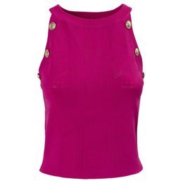 Influencer Knitted Top female Pink size L