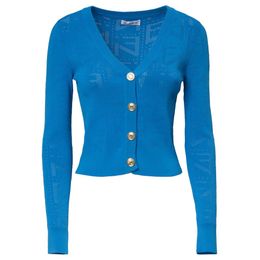 Influencer Knit Cardigan female Blue size S