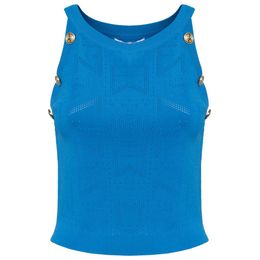 Influencer Knitted Top female Blue size M