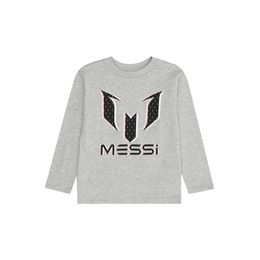 GAP Shirt 'MESSI' Jungen Größe 92 graumeliert / pastellpink / schwarz / weiß