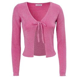 Influencer Knit Cardigan female Pink size S