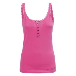Influencer Top Damen Gr&ouml;&szlig;e L pink