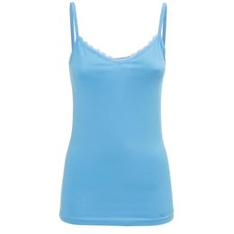 Influencer Top Damen Gr&ouml;&szlig;e S blau