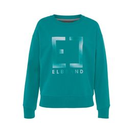 ELBSAND Sweatshirt Damen Gr&ouml;&szlig;e S smaragd / offwhite