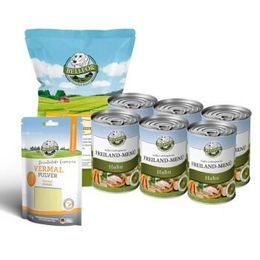Bellfor Magen-Darm-Bereich Unterst&uuml;tzung Set - Hundefutter Nass 6x400g + Vermal Pulver 80g + H&uuml;hnertrockenfleisch 100g
