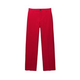 Pull&Bear Pull&Bear Hose Damen Größe 42 dunkelrot