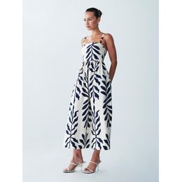 St MRLO Dress 'Lanah' female size 34 Dark blue / White