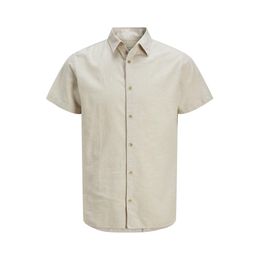 JJ Rebel Button Up Shirt male size S Camel