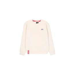 Alpha Industries Sweatshirt Herren Gr&ouml;&szlig;e XS beige / saphir