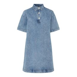 Pieces Blusenkleid 'KENYA' Damen Gr&ouml;&szlig;e 38 blue denim Winterkleid