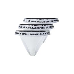 K by KARL LAGERFELD Karl Lagerfeld Slip Damen Gr&ouml;&szlig;e XL schwarz / wei&szlig;