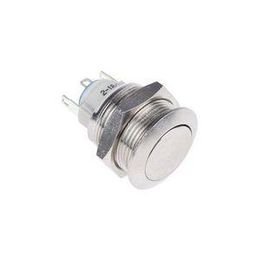 APEM Push Button Switch, Latching, 19.2mm Cutout, 48V dc, IP65 - AV09100EA200