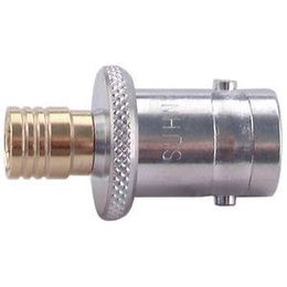 Huber+Suhner HF-Adapter, Gerade, SMB-Stecker - BNC-Buchse, 50Ohm - 33_SMB-BNC-50-2/1--_UE