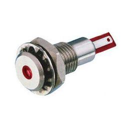 Bulgin Limited Red Panel Mount Indicator, 24V dc, 12.2mm Mounting Hole Size, Solder Tab Termination, IP67 - DX0505/RD/24