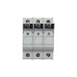 Eaton 30 A-Sicherungshalter f&uuml;r Schienenmontage f&uuml;r 10 x 38 mm-Sicherung, 3P, 600 V AC - CHCC3DIU