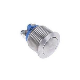 APEM Push Button Switch, Momentary, Panel Mount, 16.2mm Cutout, SPST, IP65 - AV1630C940K