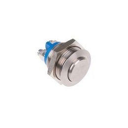 APEM Push Button Switch, Momentary, Panel Mount, 16.2mm Cutout, SPST, IP65 - AV0630C940K