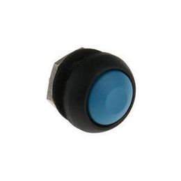APEM IS Series Series Push Button Switch, Momentary, 13.6mm Cutout, SPST, 32V ac, IP67 - ISR3SAD100