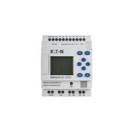 Eaton Logikmodul der easy Baureihe zur Verwendung mit easyE4 24 V DC Versorgung, Transistorausgang, 4 (Analog), 8 (Digital)-Eingang, - 197213 EASY-E4-DC-12TC1