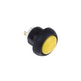 APEM IS Series Series Push Button Switch, Momentary, 13.6mm Cutout, SPST, 32V ac, IP67 - ISR3SAD500