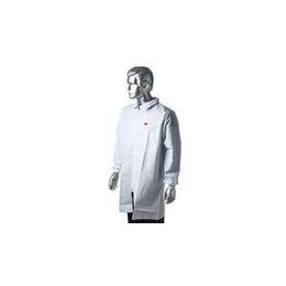 3M White Unisex Visitor Coat, S - 4400WS