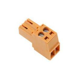 Weidm&uuml;ller Weidm&uuml;ller 3.5mm Pitch 2 Way Pluggable Terminal Block, Plug, Cable Mount, Screw Down Termination - 1597360000