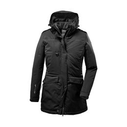 Parka Killtec "Ostfold WMN PRK B", Damen, Gr. 50, schwarz, Oberstoff: 100% Polyester, Futter: 100% Polyester, Wattierung: 100% Polyester, sportlich, Jacken