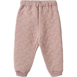 Thermohose Wheat "Thermo Pants Alex", Baby, Gr. 86, N-Gr, warm rose, Web, Obermaterial: 100% Polyester, unifarben, casual, regular fit knöchellang, Hosen