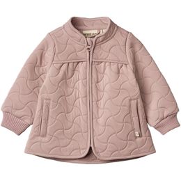 Outdoorjacke Wheat "Thermo Jacket Tilde", Baby, Gr. 86, warm rose, Web, Obermaterial: 100% Polyester, unifarben, casual, A-Linie, Langarm Rippbündchen, Jacken, wasserdicht, mit Reflektoren